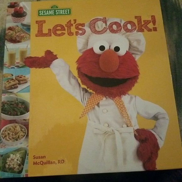 Sesame Street | Other | Sesame Street Kids Cookbook Lets Cook Elmo ...